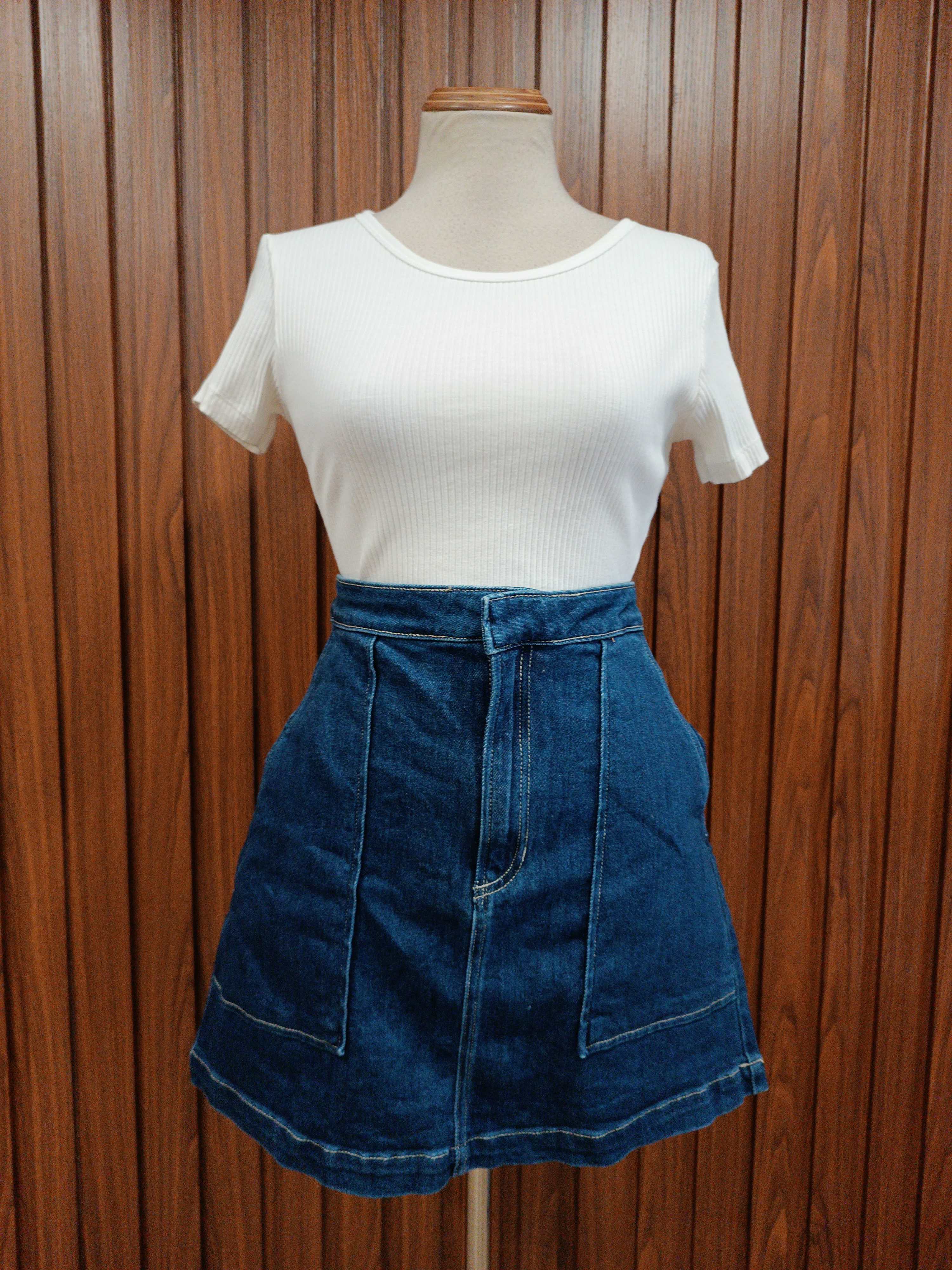 REshare - ZARA - Chân váy jeans