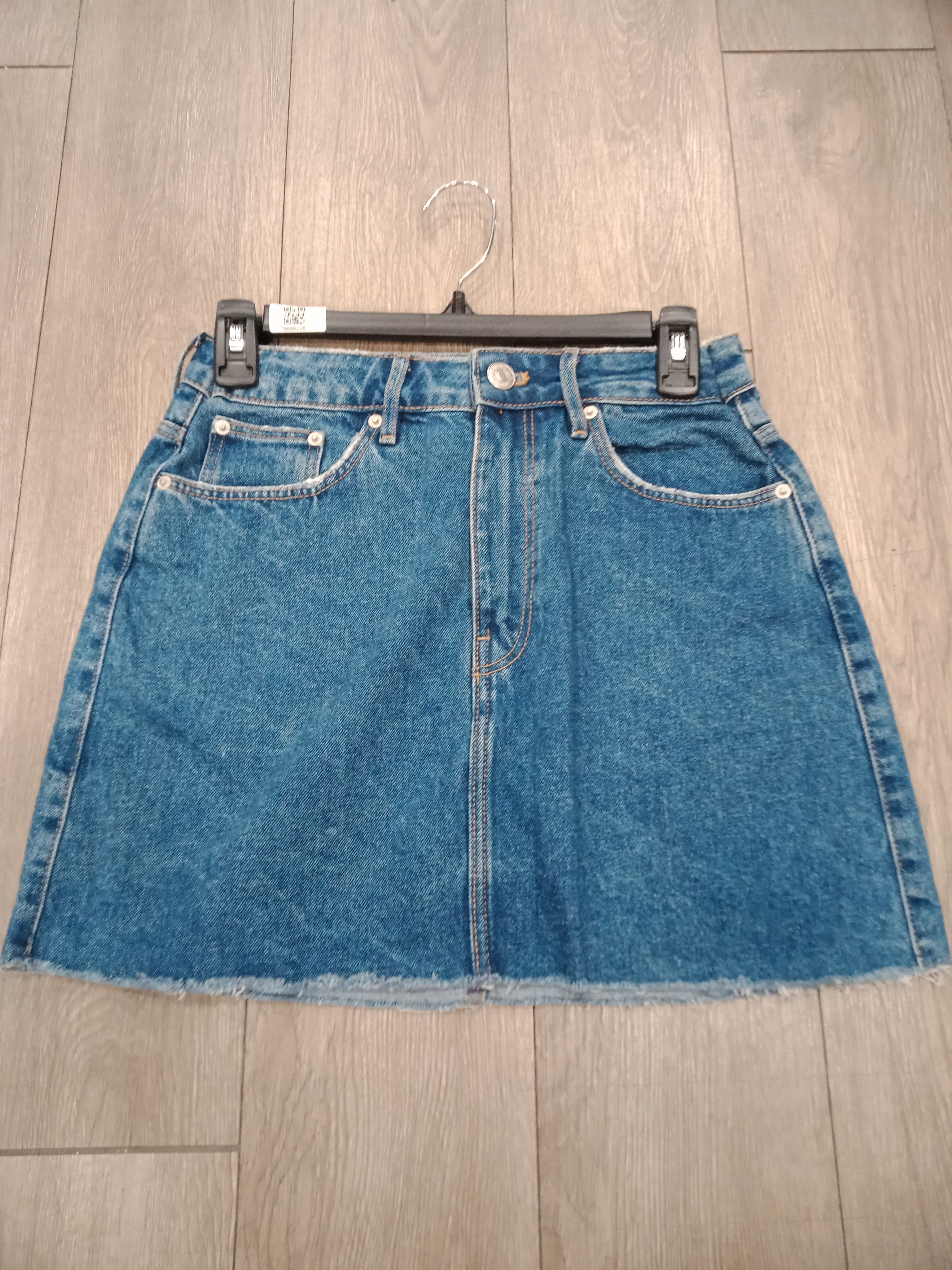 REshare - ZARA - Chân váy jean chữ A